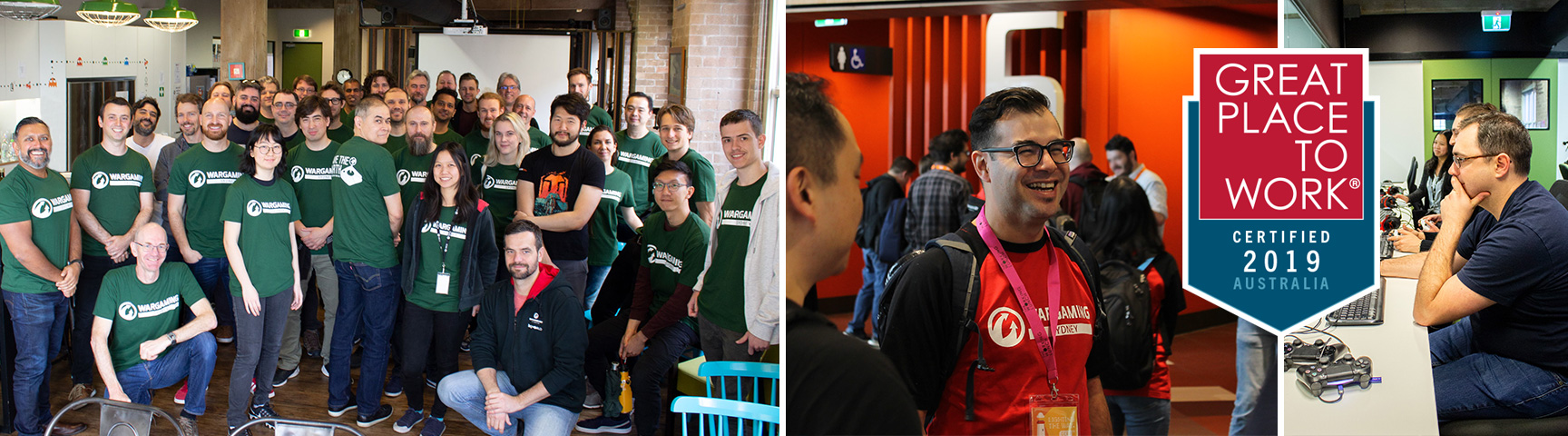 Wargaming Sydney Awarded Great Place to Work Certification | WG People ...